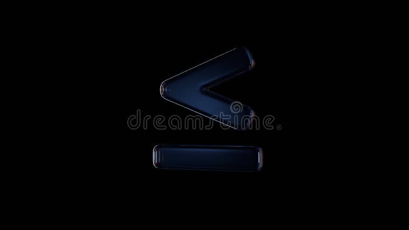 Is less Than or Equal To Symbol Icon Vector Sign and Symbol Isolated on ...