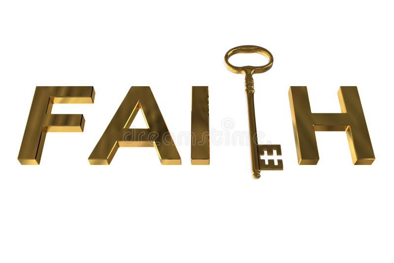 Faith from bible word stock vector. Illustration of idea - 88009464