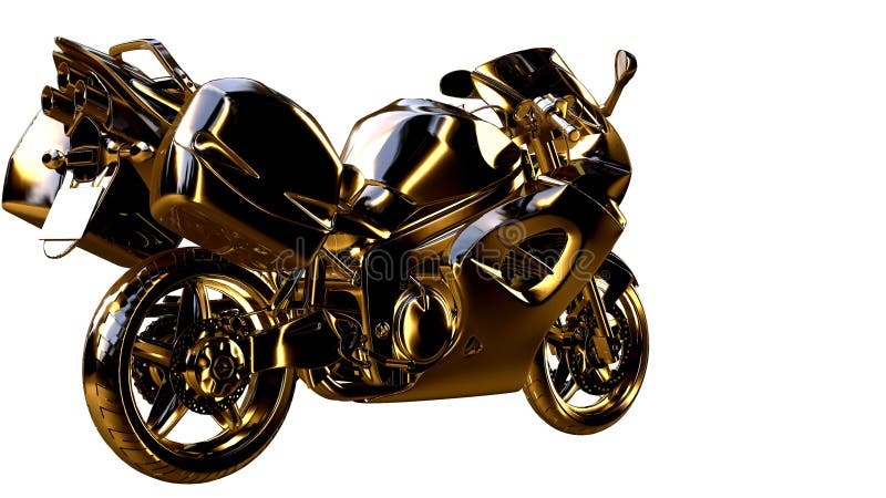 Golden Motorcycle Stock Illustrations – 1,196 Golden Motorcycle Stock ...