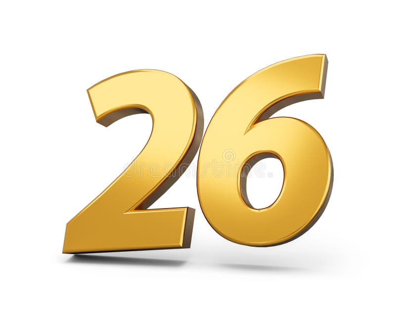 Number 26 Stock Illustrations – 2,729 Number 26 Stock Illustrations ...