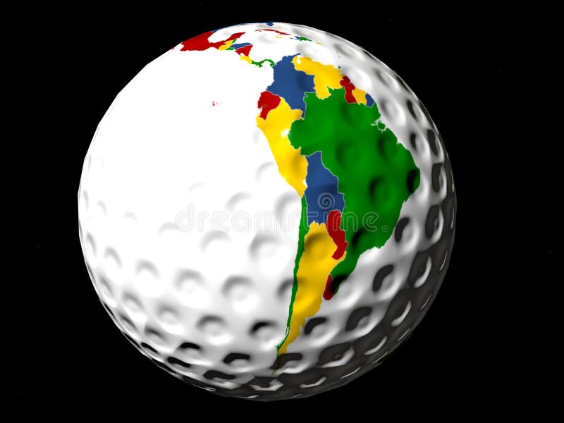 World Map Golf Ball Stock Illustrations – 155 World Map Golf Ball Stock ...