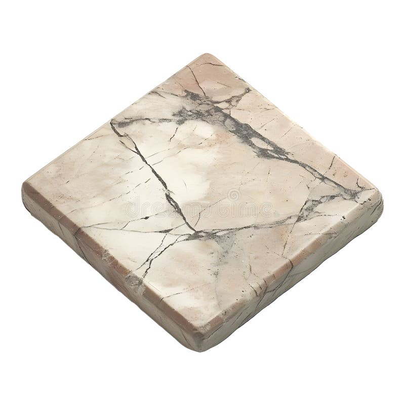 3D Rendering of a Gray Solid Stone on Transparent Background - Ai ...