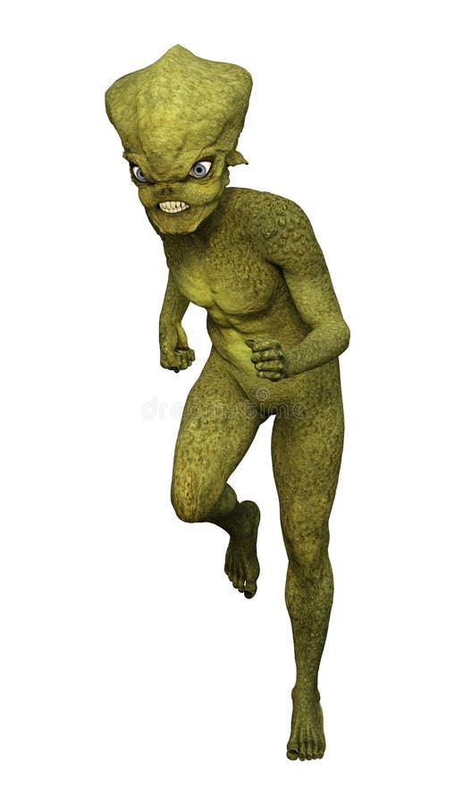 Green Alien Running Stock Illustrations – 99 Green Alien Running Stock ...