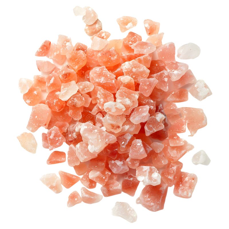 3D Rendering of a Grind Himalayan Salt on Transparent Background - Ai ...