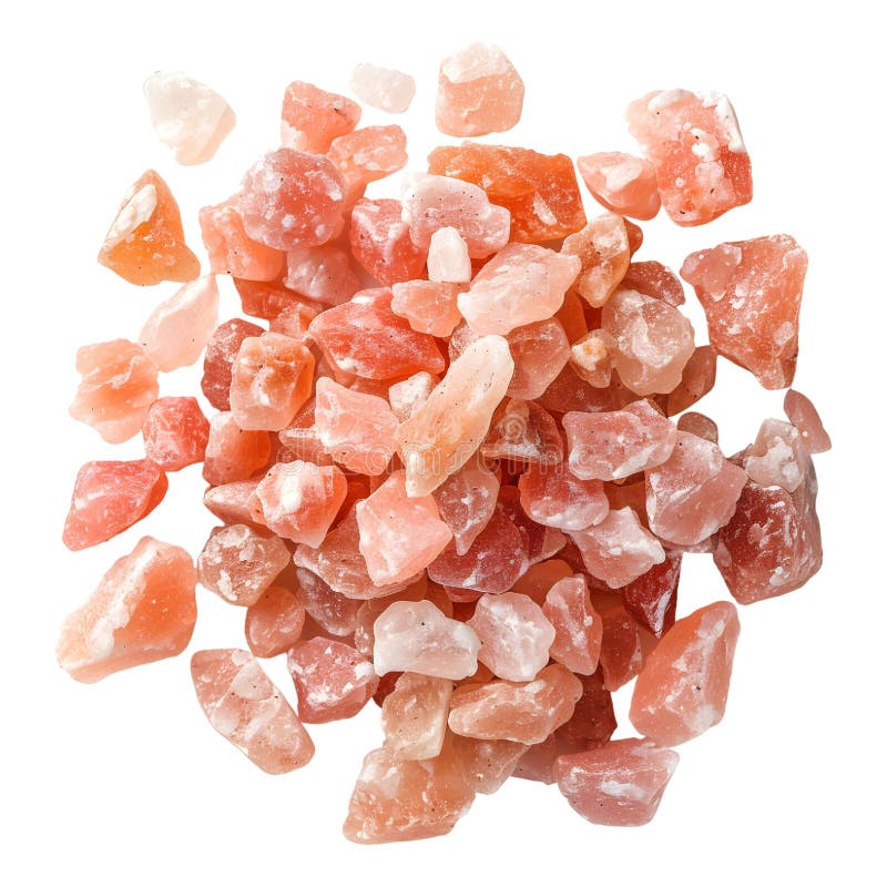 3D Rendering of a Grind Himalayan Salt on Transparent Background - Ai ...