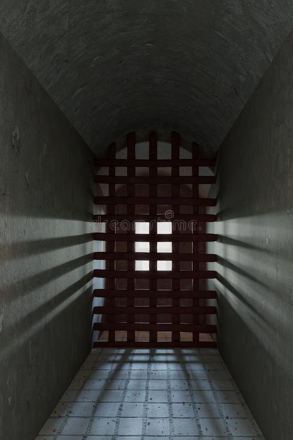 3d Rendering of Grunge Ancient Prison Cell in the Fortress Stock ...