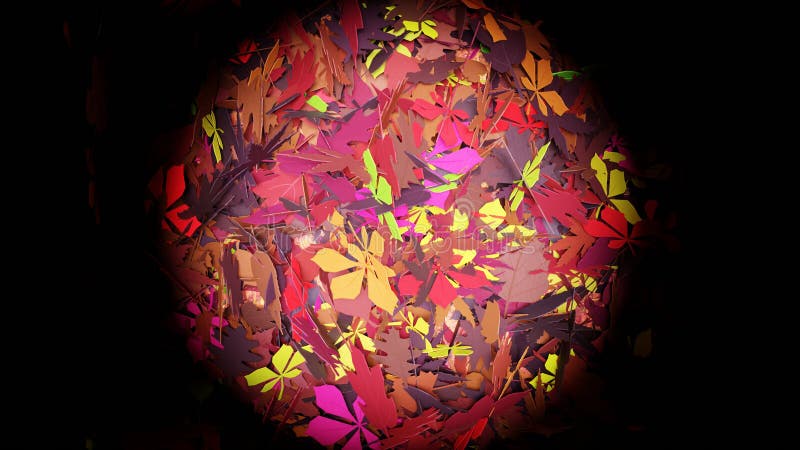 3D Rendering. 3D High Quality Render. a Light Projector Illuminating a ...