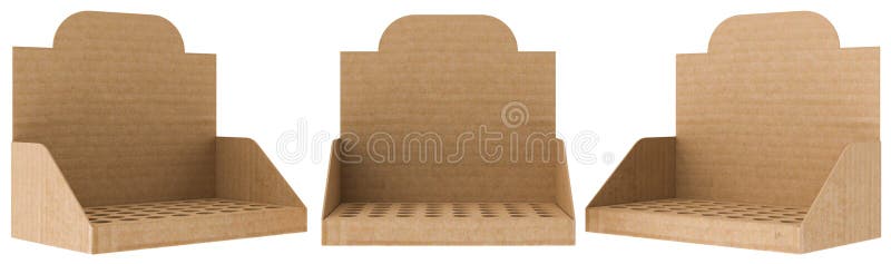 3D Rendering - High Resolution Image White Double Basic Box Template ...