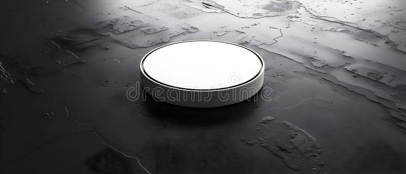3D Rendering of a Highquality Level Button in a Raised Position ...