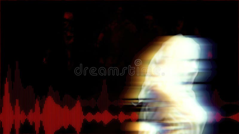 Horror Zombie with Effects, Mixed Media of CG Animations Stock ...