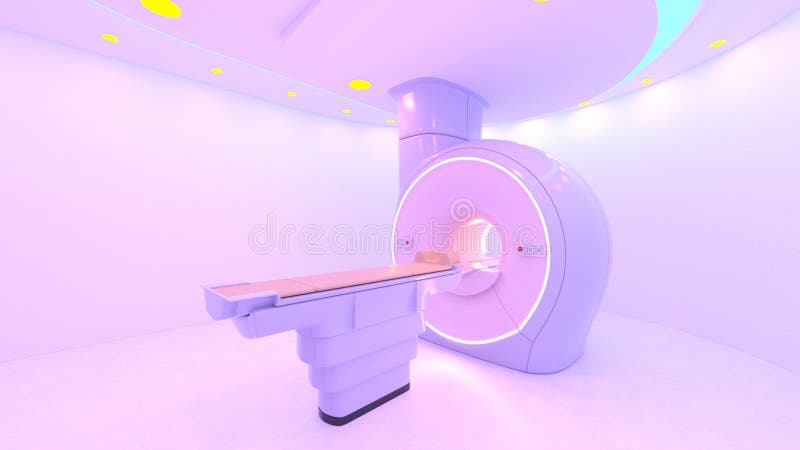 3D Rendering of Hospital Laboratory Stock Illustration - Illustration ...