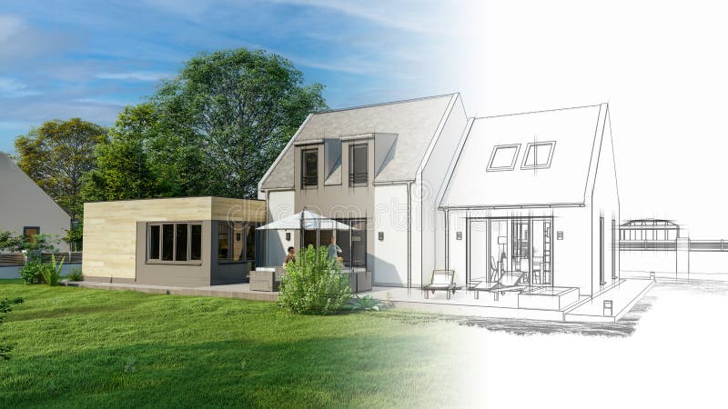 Evolution of House Architecture, Cartoon Concept Stock Vector ...