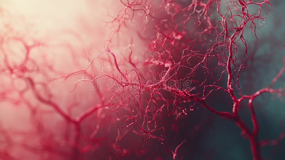 3D Rendering of Human Microvascular System – Capillary Blood Flow ...