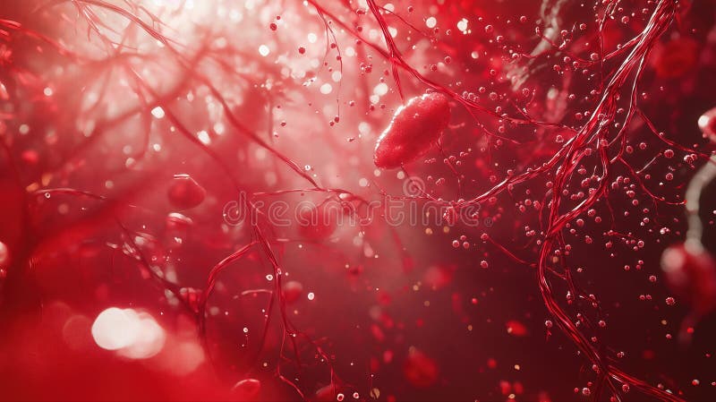 3D Rendering of Human Microvascular System – Capillary Blood Flow ...