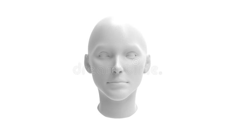 3d Rendering of a Human Model Isolated in White Background Stock ...