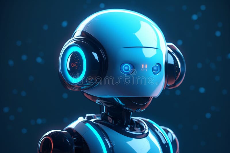 3d Rendering Humanoid Robot, Artificial Intelligence Concept Generative ... 3d Rendering Humanoid Robot, Artificial Intelligence Concept Generative ...