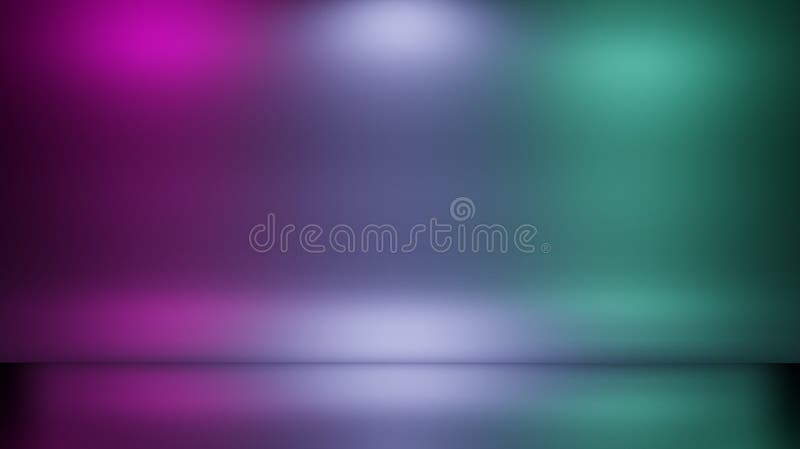 3d Rendering Illustration of an Abstract Objects in Dark Background ...