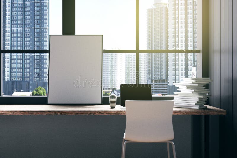 3D Rendering : Illustration of Coffee Cafe Decoration Interior or Pc ...