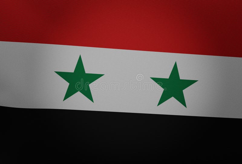 Syrian flag stock illustration. Illustration of politic - 355911719