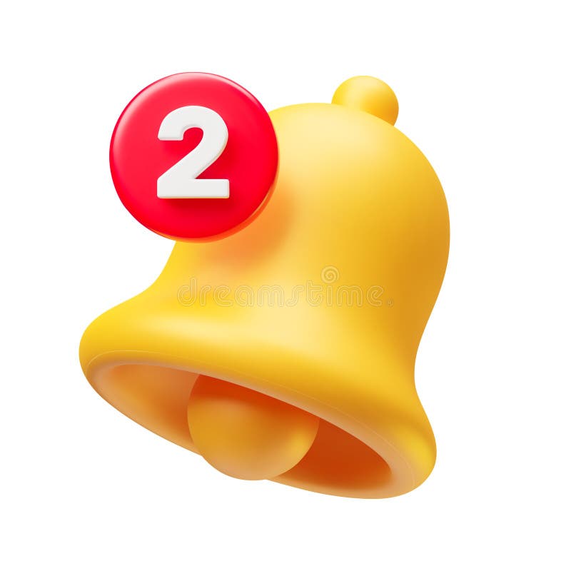 3d Rendering Illustration of Tinkle Chime Stock Illustration ...