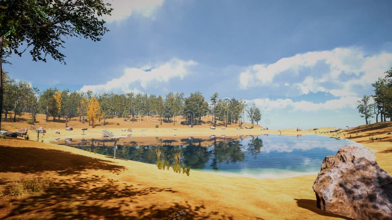 Landscape To Illustrate Sustainable Development Goals, and Ecosystem ...