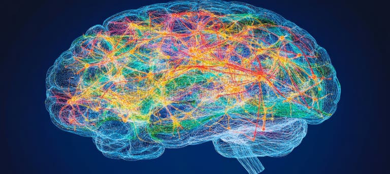 3D Rendering of Intricate Networks and Neuron Connections within a ...