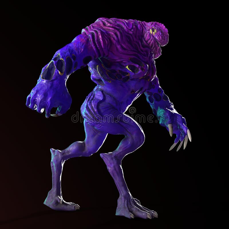 Martian Creature Face 3d Stock Illustrations – 181 Martian Creature ...