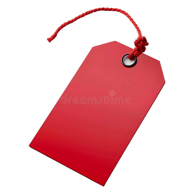 3D Rendering of a Jeans or Shirt Tag on Transparent Background - Ai ...