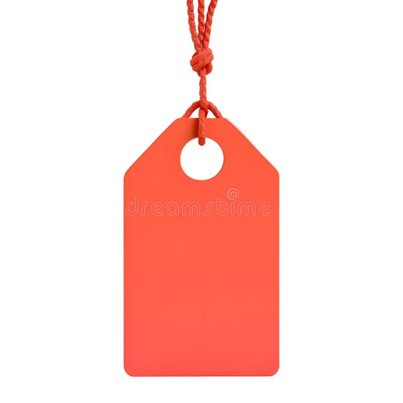 3D Rendering of a Jeans or Shirt Tag on Transparent Background - Ai ...