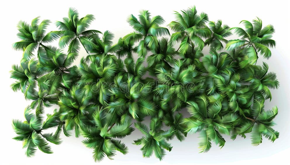 Trees Plan View Realistic Stock Illustrations – 116 Trees Plan View ...