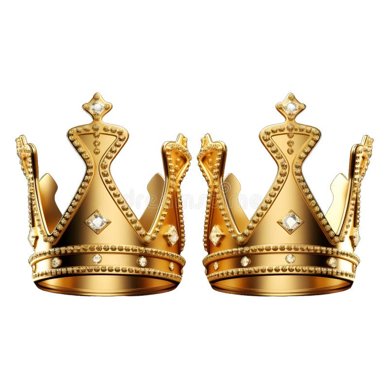 3D Rendering of a King Crown on Transparent Background - Ai Generated ...