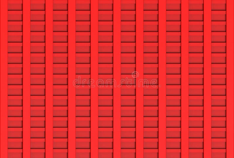 3d Rendering. Lapped Red Panels Wood Ceiling Wall Design Texture ...