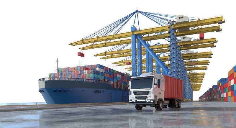 Bulk Terminal Port Kalmar Stock Illustrations – 636 Bulk Terminal Port ...