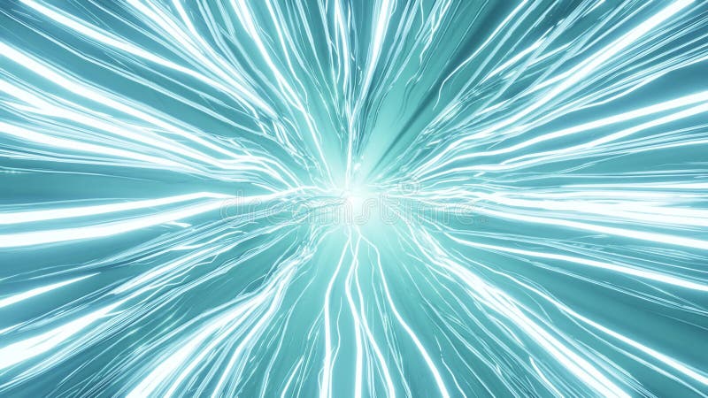 Brain Neurons and Synapse Activity Animation. Electrical Impulses ...