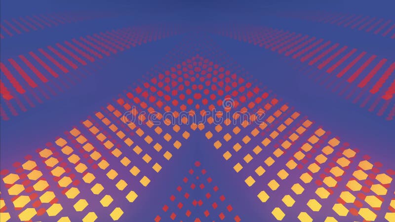 3d Rendering Loop Animation of a Symmetrical Pattern of Bright Particles 4K Stock Footage ...