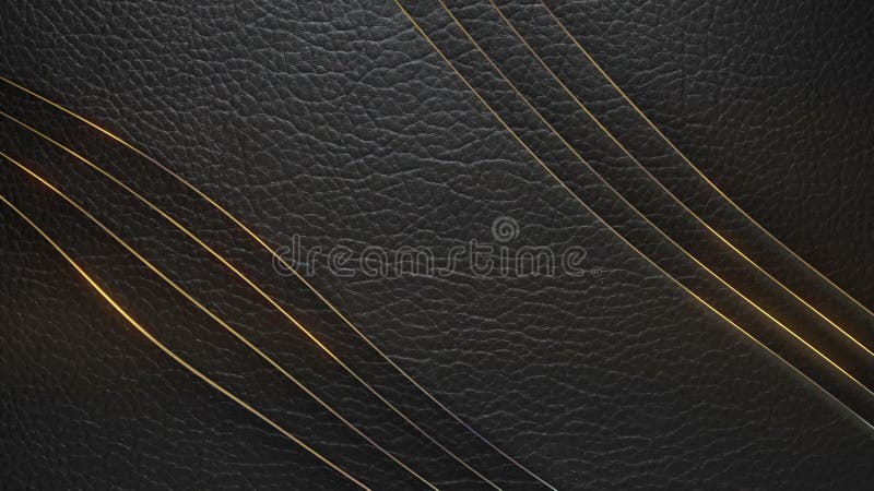 3d Rendering Loop Luxurious Animation of Layers of Dark Leather with ...