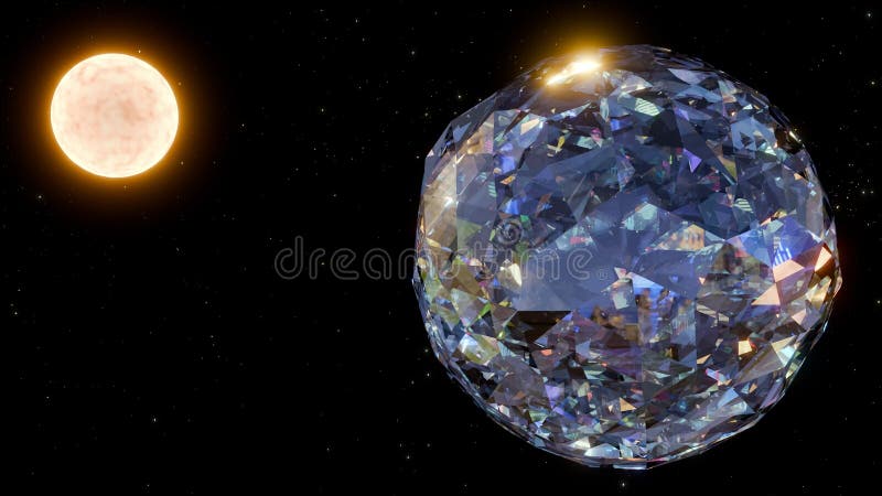 3d Rendering of Lucy As a Diamond Star Stock Illustration ...