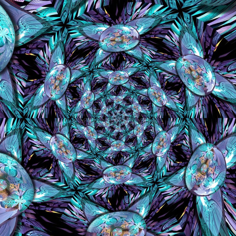 3d Rendering of Two Magic Tropical Islands with Trees Flying Above the ...