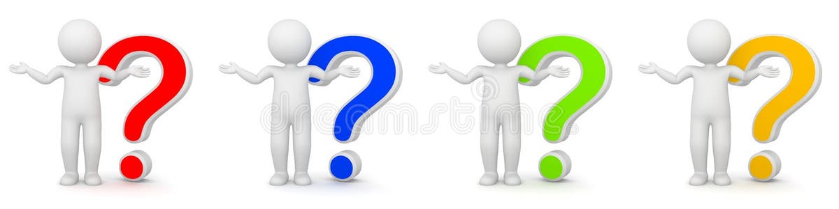 3d Man Asking Question Presentation Stock Illustrations – 139 3d Man ...