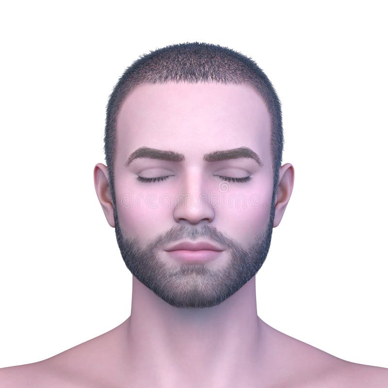 3d Rendering Human Face Stock Illustrations – 12,806 3d Rendering Human ...