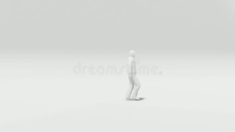 3d Rendering of a Man Walking Stock Footage - Video of confident ...