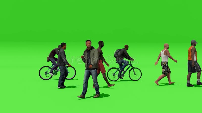 3d Rendering of a Man Walking Stock Video - Video of profile, caucasian ...