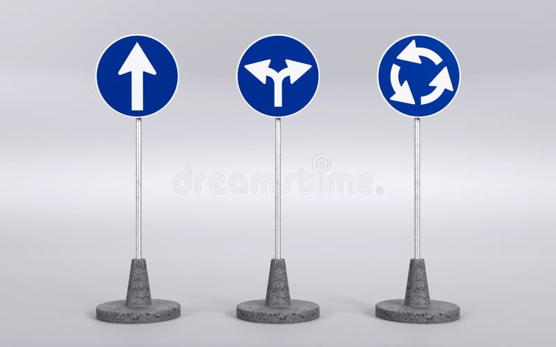 A Mandatory Regulatory Compulsory Direction Cautionary Information Road ...