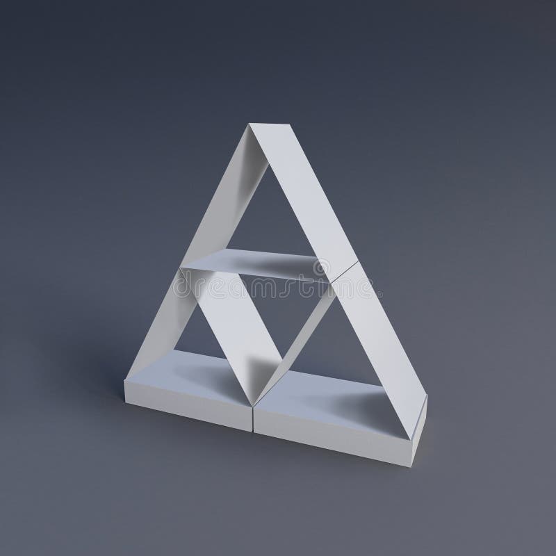 3d Rendering of Many Layers Name Card Stock Illustration - Illustration ...