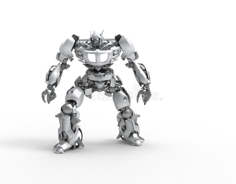 3d rendering of mecha editorial stock photo. Illustration of robotic ...