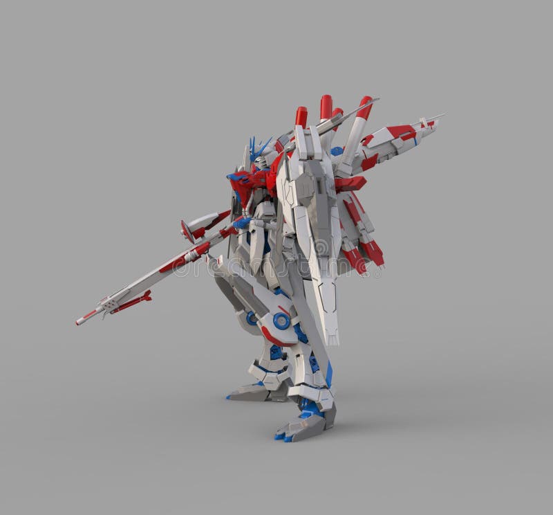 3d rendering of mecha editorial photo. Illustration of armor - 145979581