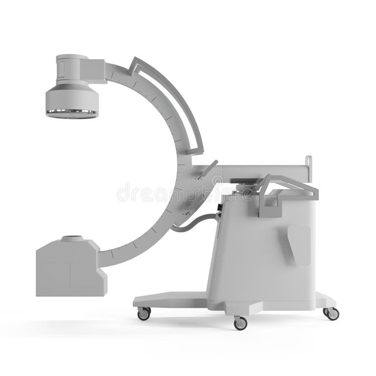 An Image of the Surgery Machine, 3d Rendering Stock Illustration ...