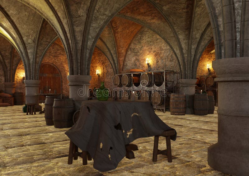 Medieval Storage Stock Illustrations – 959 Medieval Storage Stock ...