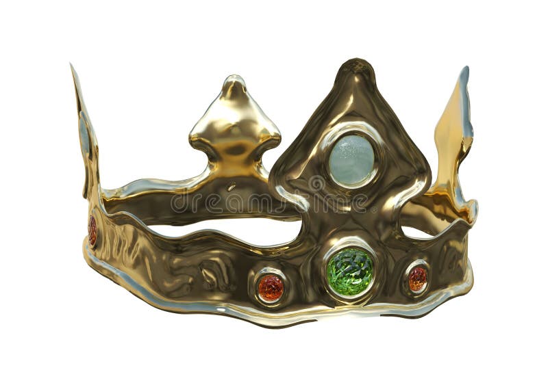 Medieval Crown Icon Blue Vector Stock Vector - Illustration of design ...