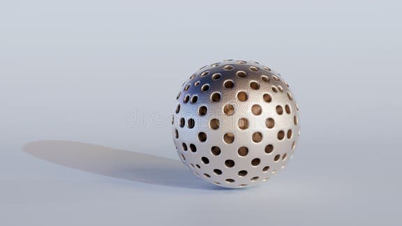 A 3d Rendering of Mesoporous Ceramic Silica Nanoparticles Stock ...